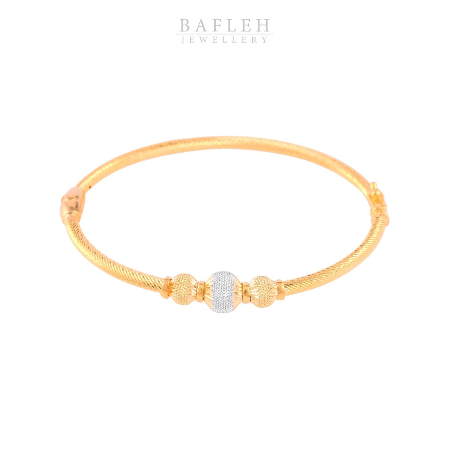 Timeless Elegance: Discover the Beauty of 22kt Gold Bangle! – Bafleh ...